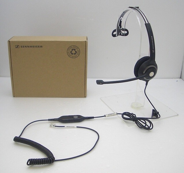 Sennheiser Circle SC230 MS II Single-Sided Headset - Black/Silver ...