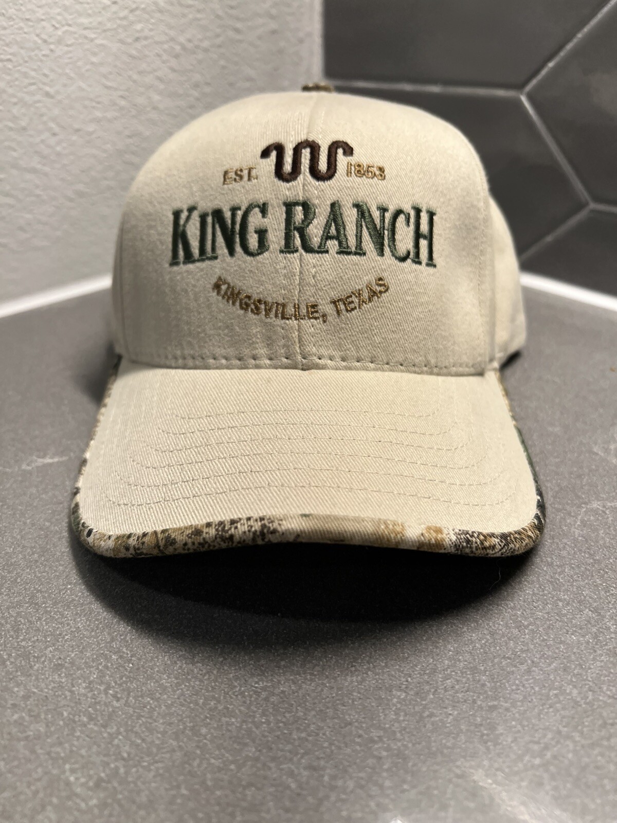 King Ranch tan camo hat/cap - Gem