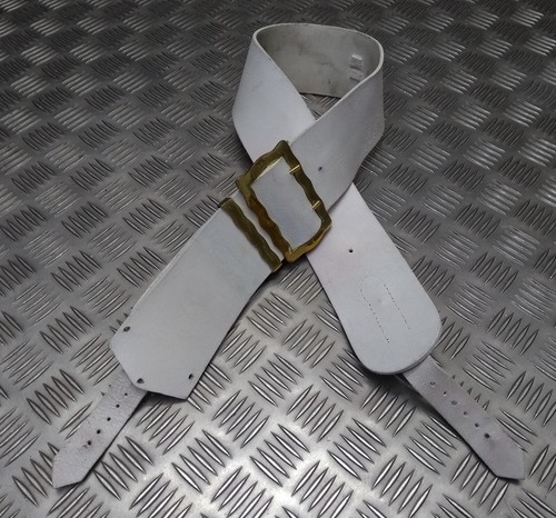 Buff Leather Strap Household Cavalry Cross Belt Including Brass Buckles ...