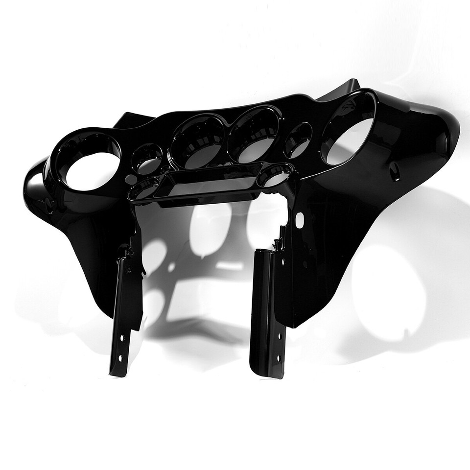 Vivid Black Batwing Inner Fairing For Harley Davidson Street Electra ...