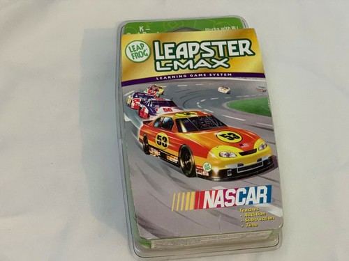LeapFrog Leapster L-max NASCAR Scholastic Learning Game System ...