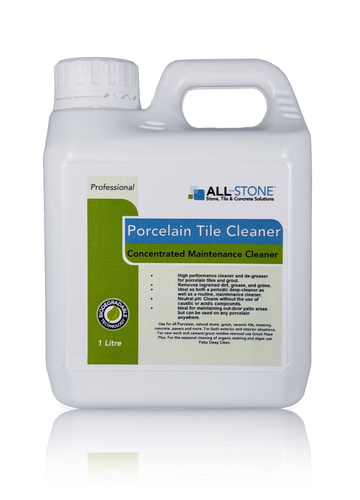 Porcelain Tile Cleaner 1 ltr - Concentrated tile and grout maintenance ...