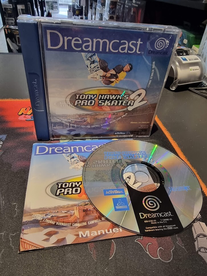 Tony Hawk's Pro Skater 2 Dreamcast PAL - Prix - Photo - Présentation