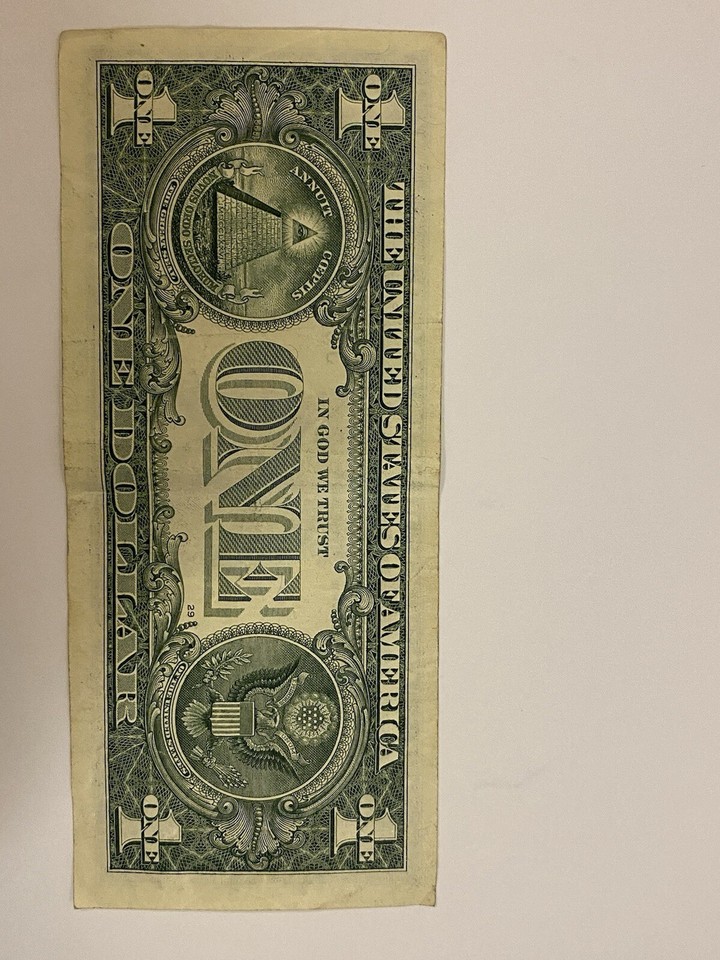 2017 *Star Note* $1 Dollar Bill Note, Radar Repeater, fancy serial # J ...