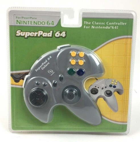 Grey SuperPad 64 Colors Controller The Classic Controller for Nintendo ...