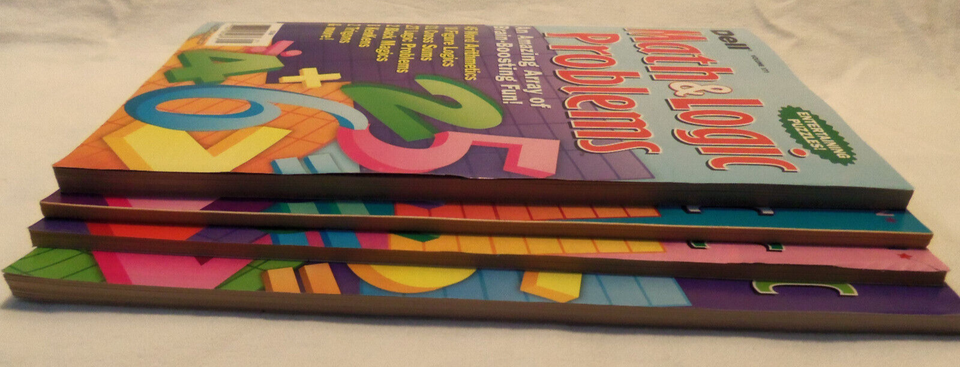 Set of 4 Math & Logic Problems magazines, 2010, 2011, and 2022, not ...