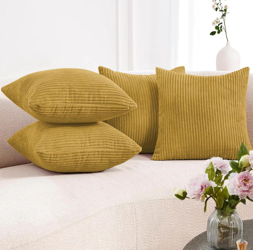 4,6,8,10 Pack Filled Velvet Cushion Covers OR Decorative Cushions Throw ...