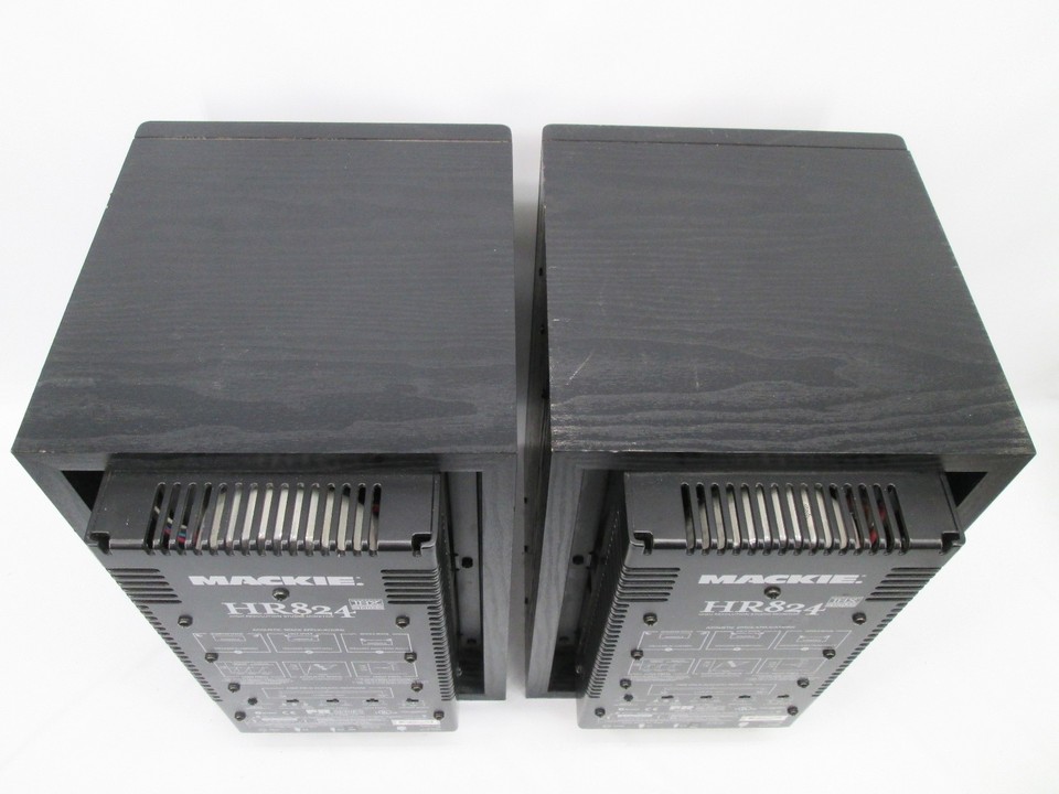 PAIR of Mackie HR824 High Resolution Studio Monitors Speakers #115 | eBay