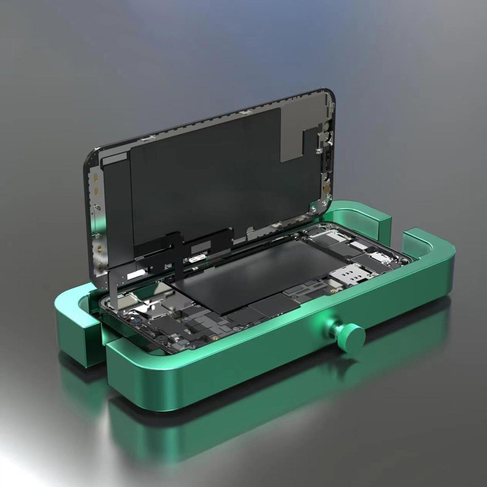 Universal Phone Clamp Fixture Screen Opener Rear Cover Glass ...