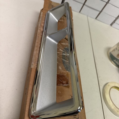 NOS 1977-1979 Lincoln Mark V RH Cornering Lamp Chrome Bezel D7LY ...