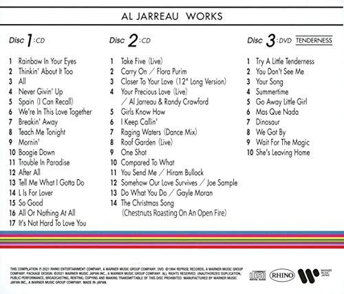 Al Jarreau Works Limited Edit CD Factory Sealed Genuine Product Ships ...