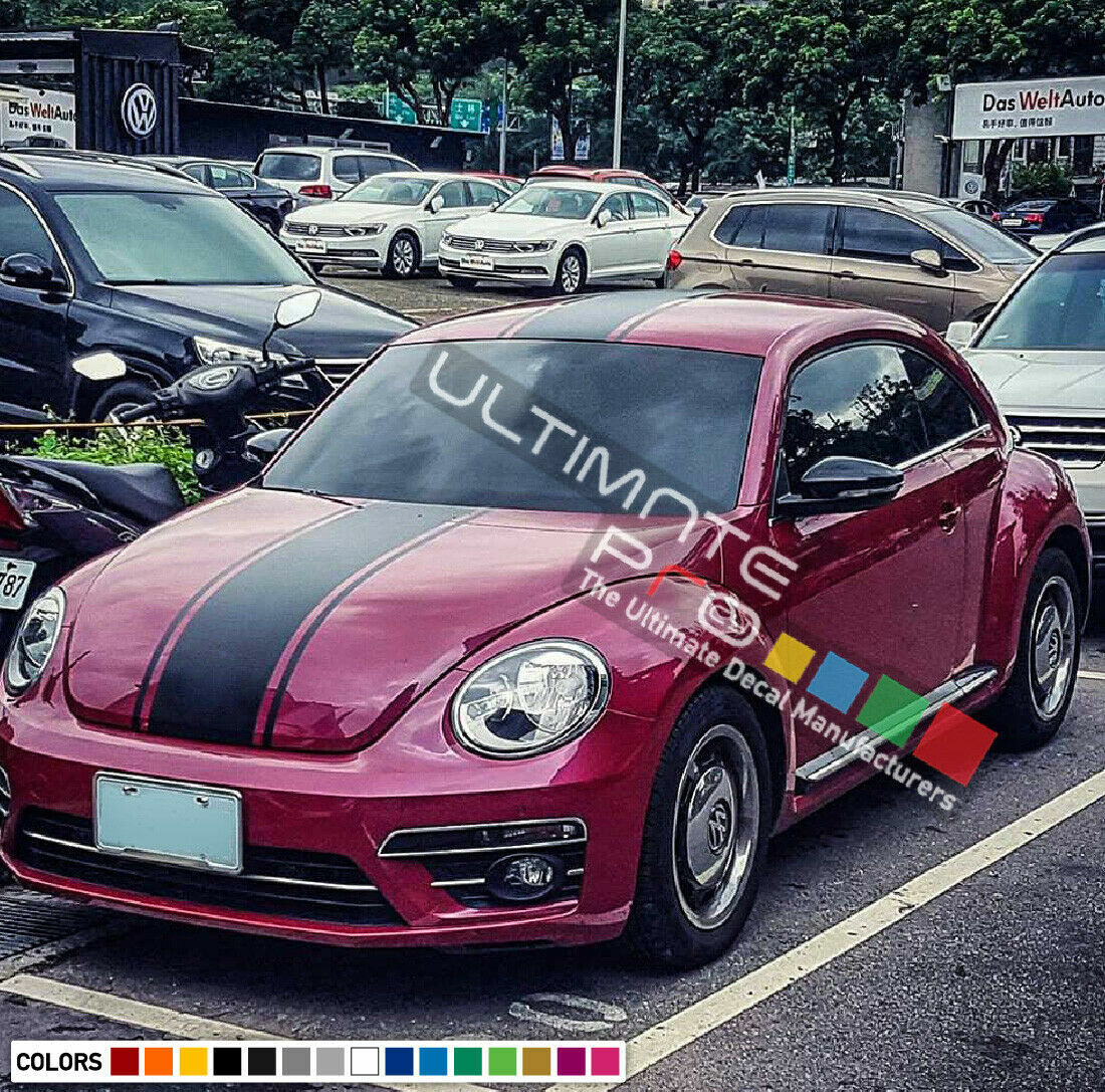 Side Stripe kit Sticker for Volkswagen beetle 2009 2010 2011 2012 2013 ...
