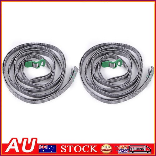 2pcs Cargo Tie Down Lash Belt with Buckle Travel Kit Luggage Strap ...