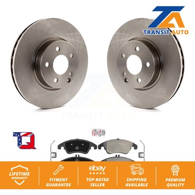 Front Brake Rotors & Semi-Metallic Pad Kit For Mercedes-Benz E350 C300 ...