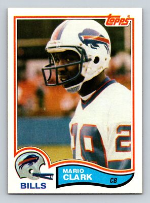 1982 Topps Mario Clark #25 Buffalo Bills | eBay