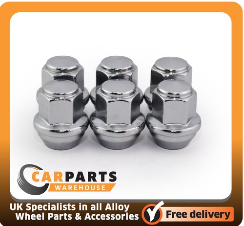 6x Fits Ford Ranger 08> M12x1.5 19mm Original Alloy Wheel Nuts Bolts ...