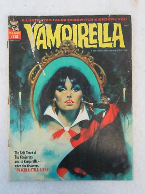 Vintage VAMPIRELLA Magazine Number 18 August 1972 ENRICH Cover Art | eBay