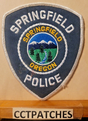 SPRINGFIELD, OREGON POLICE SHOULDER PATCH OR | eBay