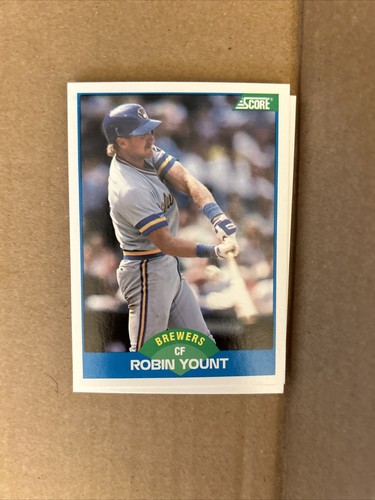 1989 Score Baseball Robin Yount Milwaukee Brewers Card #151 Lot Of 10 ...