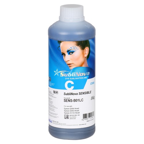 SubliNova G7 Sublimation Ink for Epson DX4 DX5 Printers Cyan 1 Liter | eBay