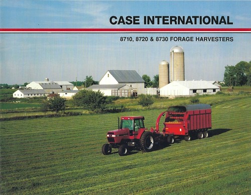 Farm Equipment Brochure - Case IH - 8710 8720 8730 - Forage Harvester ...