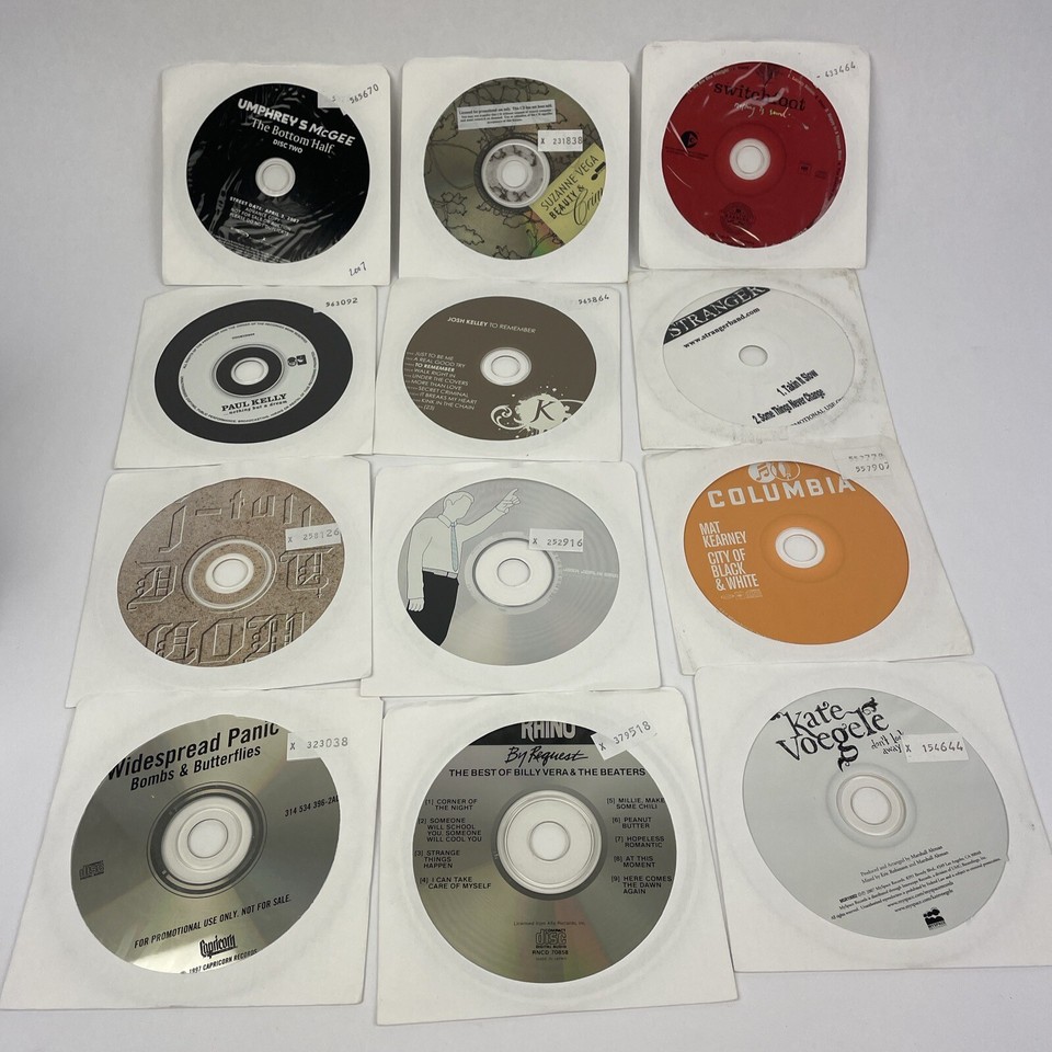 Huge Audiophile Digital Audio CD Lot - Assorted Bands Discs Only in ...