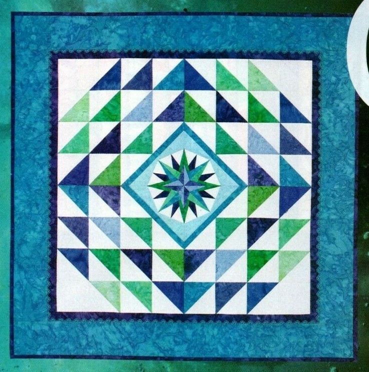 Ocean Waves Quilt Pattern Pieced/Paper Pieced CE | eBay