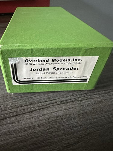 Overland Models N Scale Jordan Spreader | eBay