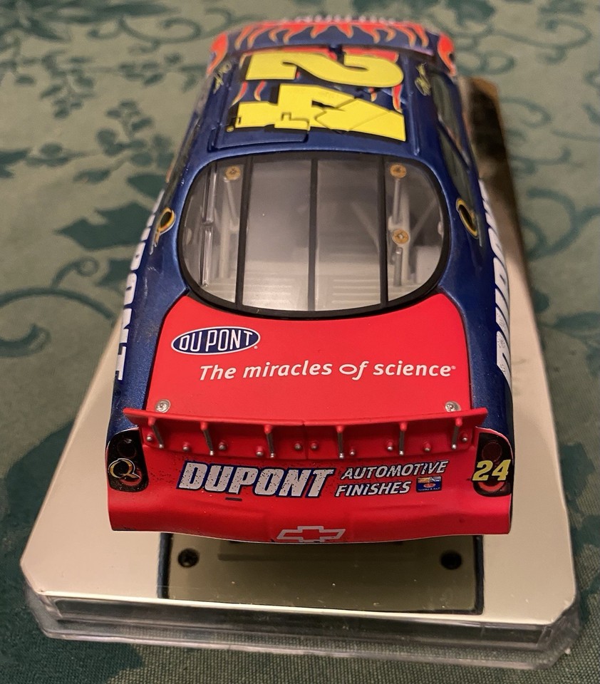 #24 Jeff Gordon DuPont Raced Win Daytona 2005 monte carlo 1:24 Nascar ...