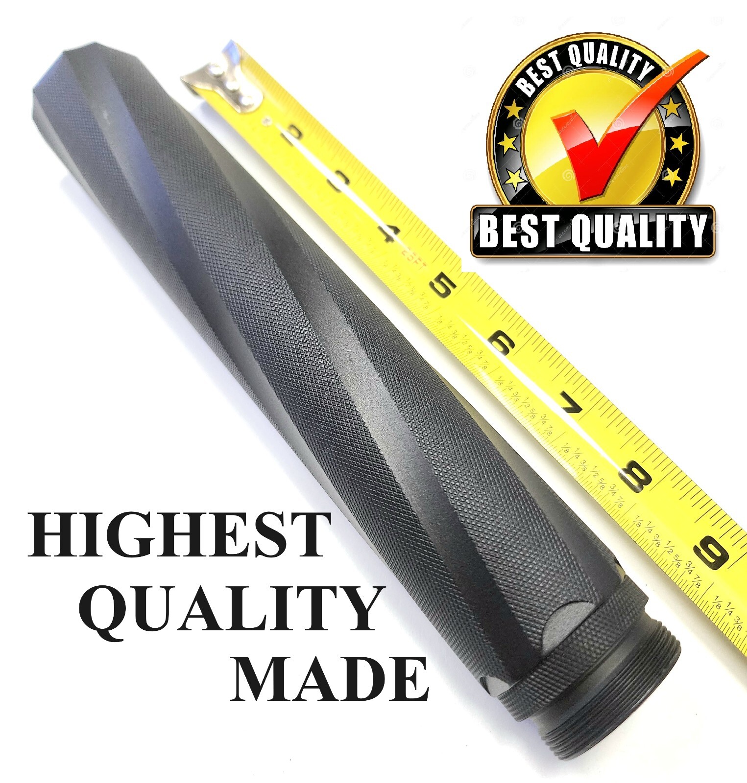 Maglite Flashlight D Cell Extension Tube 8.5" USA MADE & SHIPPED, Heavy ...