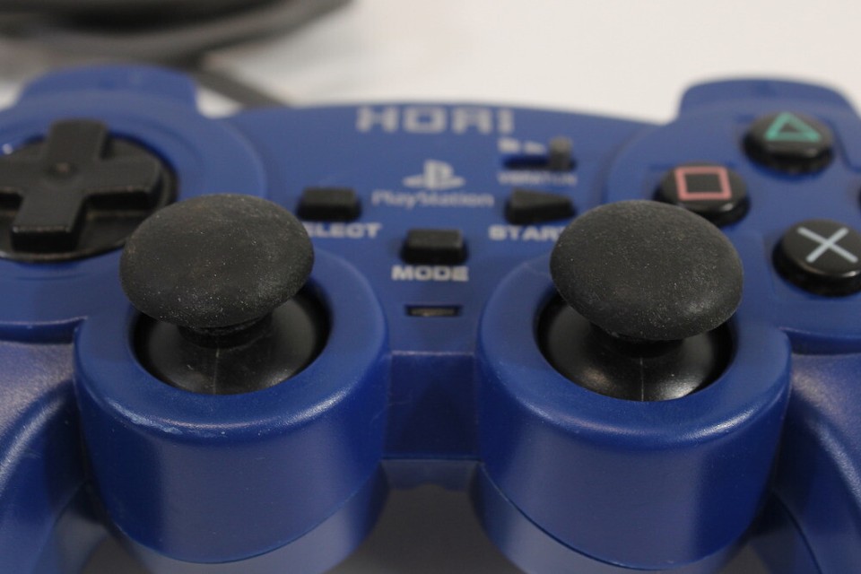 Hori Blue SIndou Pad Controller Playstation 2 PS2 DualShock 2 Japan ...