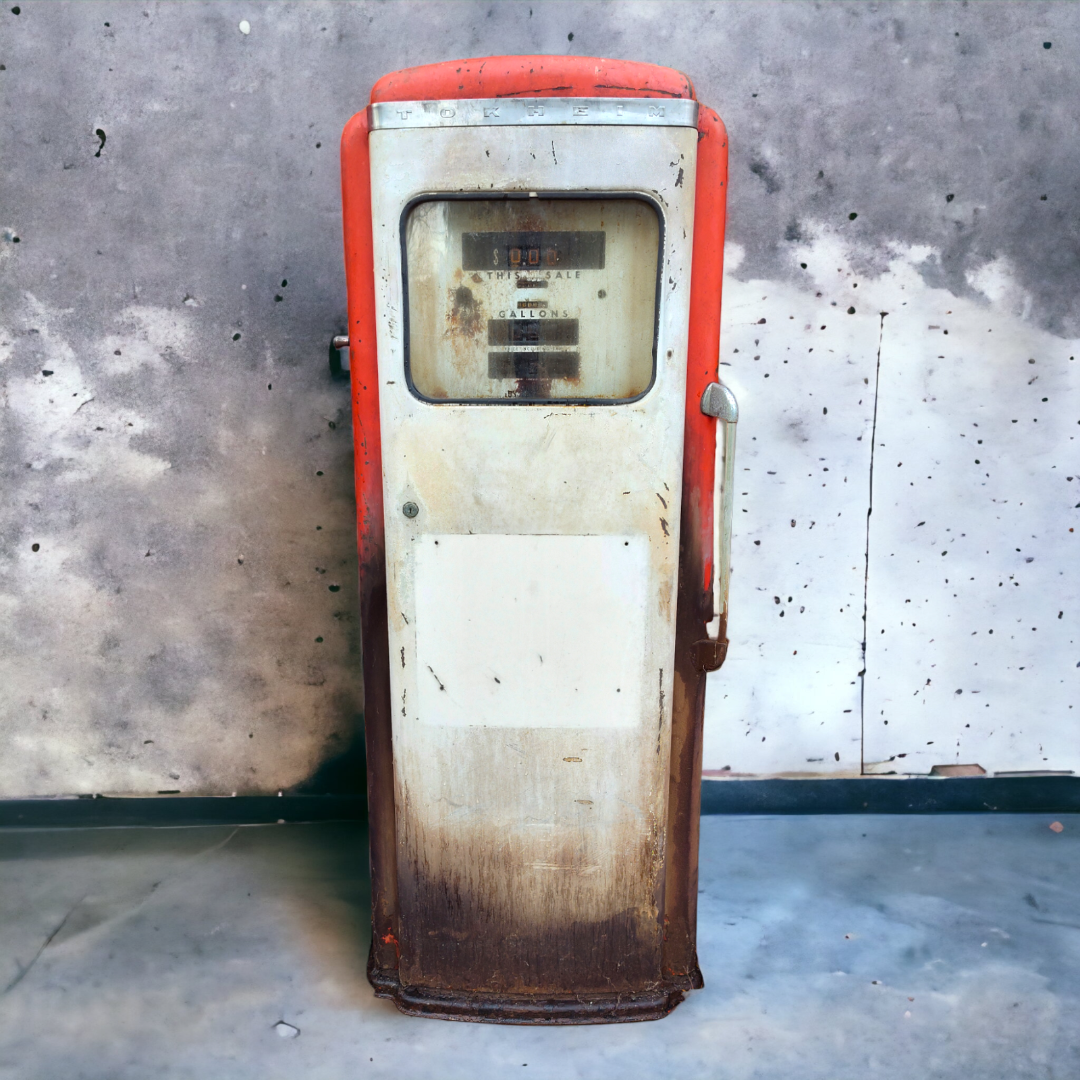 Tokheim 300 Gas Pump / Original Gas Pumps Petro Collect Petroliana ...