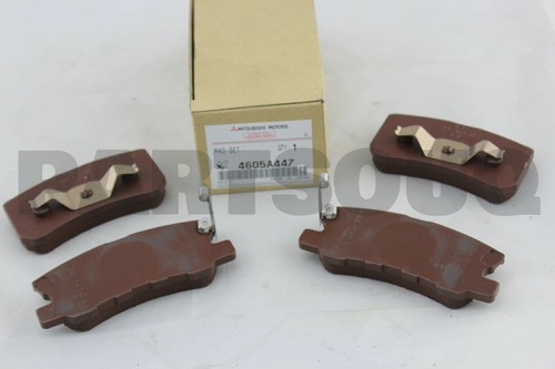 4605A447 Genuine Mitsubishi PAD SET RR, BRAKE | eBay