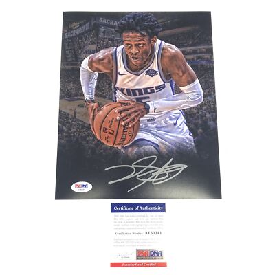 De'Aaron Fox Signed 8x10 photo PSA/DNA Sacramento Kings Autographed | eBay