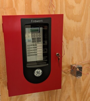 GE Fireworx FX-3(G/R)D (120V, 60Hz, 1.2A) Fire Alarm Panel | eBay