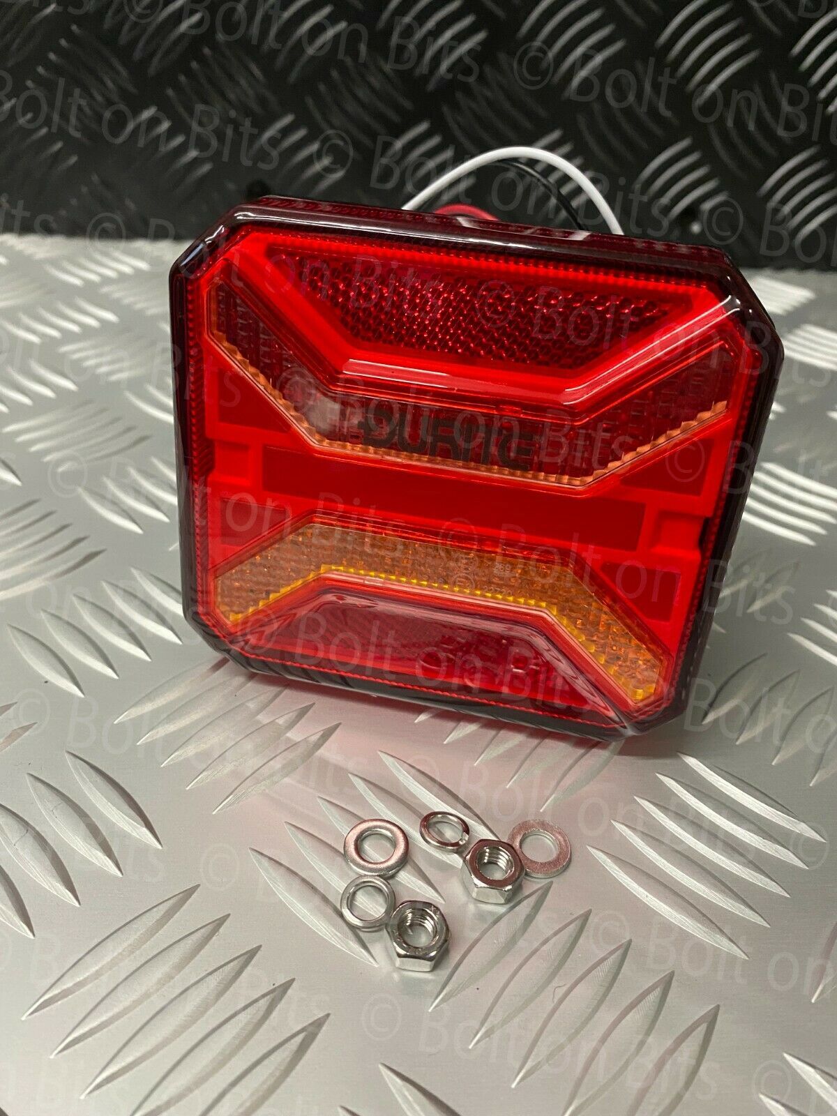 5 Function Universal LED Rear Combi Lamp 12/24V Caravan Trailer Kit Car ...