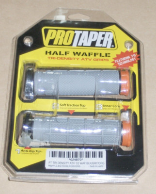 PROTAPER Tri-Density Full-Diamond ATV Grips Orange # 024870 | eBay