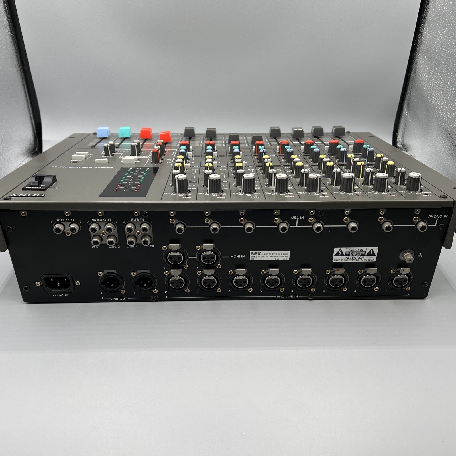 Sony Mxp-210 8 Channel Audio Mixer Studio Broadcasting for sale online ...