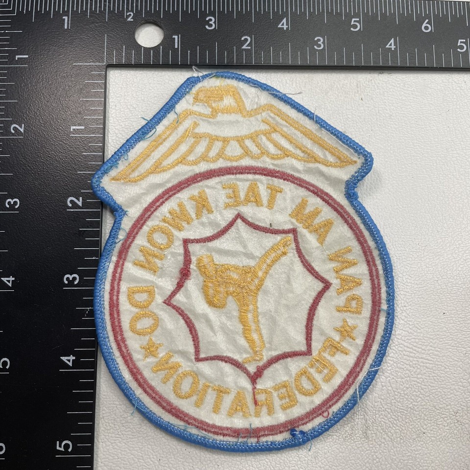 PAN AM TAE KWON DO FEDERATION Patch (Martial Arts) 09C1 | eBay