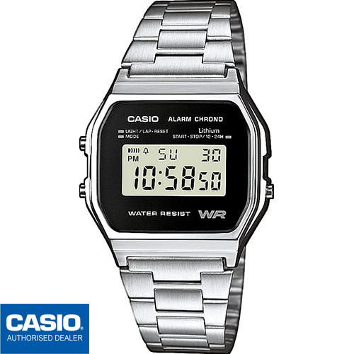 CASIO A158WEA-1EF⎪A158WEA-1⎪Original⎪Vintage ICONIC⎪Gerard Piqué Casio ...
