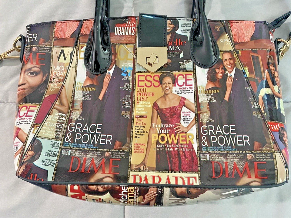 Rare Very Collectable Michelle & Barack Obama Glossy Magazine Print ...