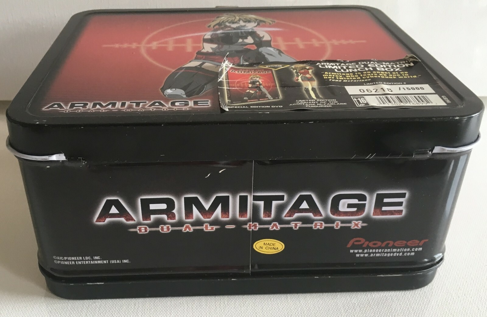 Armitage Dual-Matrix + Collectible Lunch box + 2002 Anime Guide ~ DVD ...