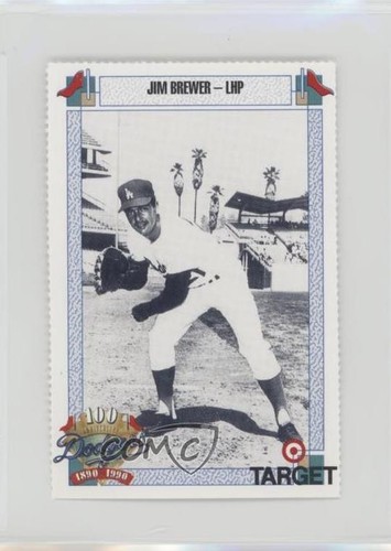 1990 Target Dodgers 100th Anniversary Jim Brewer #75 | eBay
