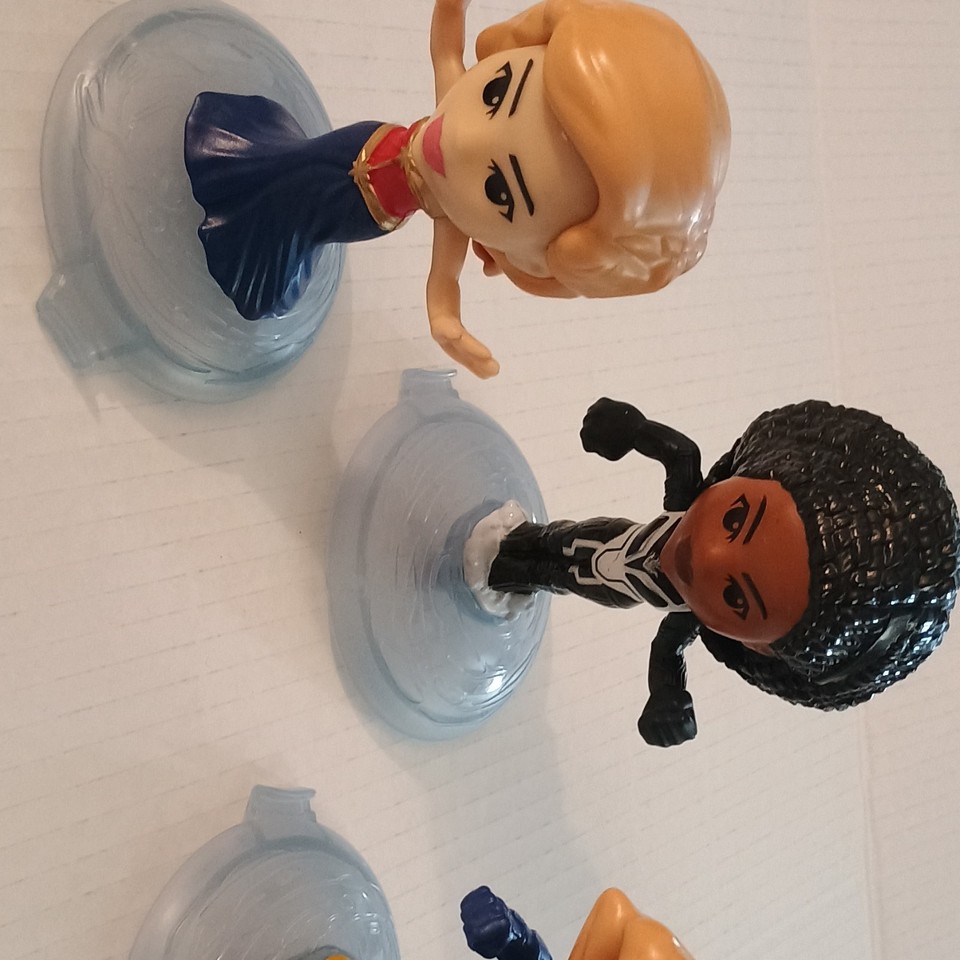 Marvel McDonald's Fast Food Premium Figures Lot of 3, 2022, Ages 4-7 8 ...