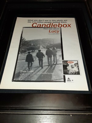 Candlebox Lucy Rare Original Promo Poster Ad Framed! | eBay