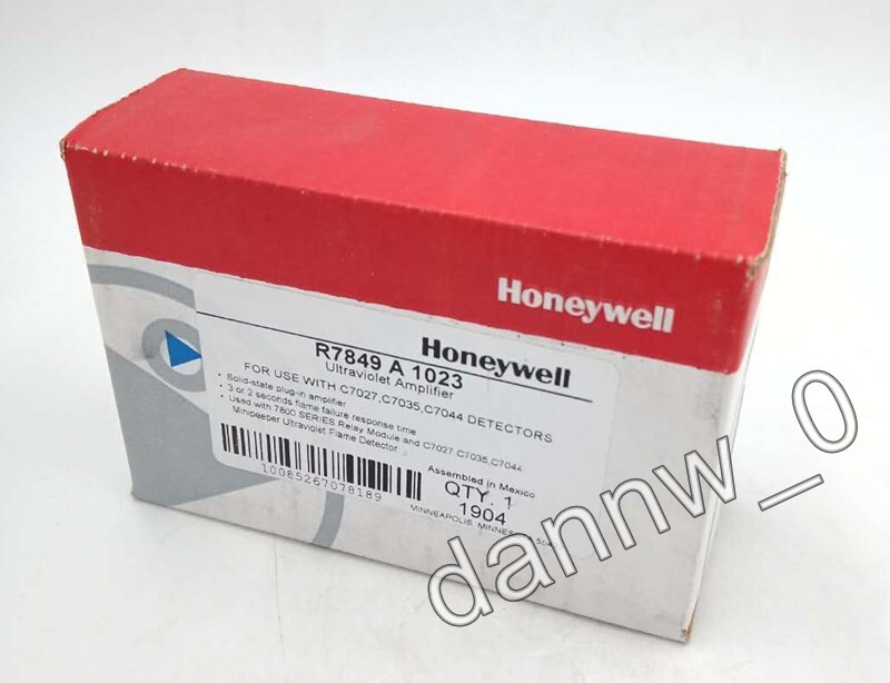 New Original Honeywell R7849 A 1023 Ultraviolet Flame Amplifier ...