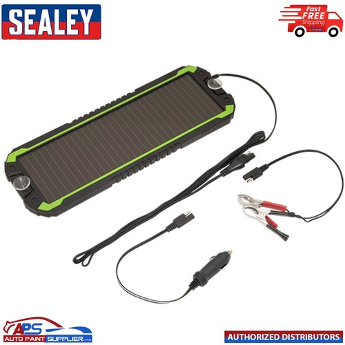 Sealey SPP01 12V Car,Van,Boat,Caravan,Camper Solar Panel Trickle ...