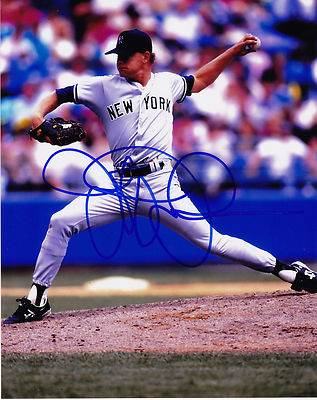 JEFF JOHNSON NEW YORK YANKEES ACTION SIGNED 8x10 | eBay