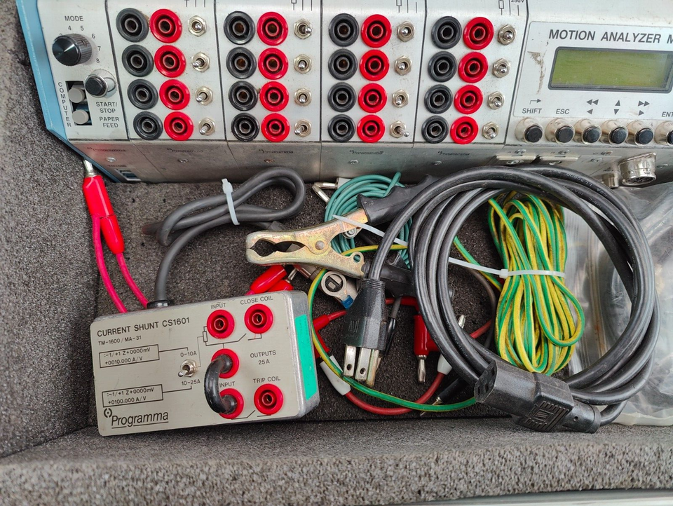 Programma TM1600 Circuit Breaker Analyzer MA61 Motion Analyzer | eBay