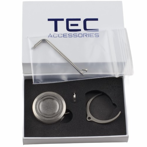 TEC Accessories Keychain Measuring Tape Titanium Body 1.25" Diameter Stonewashed | eBay